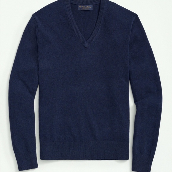 Brooks Brothers | Sweaters | Brooks Brothers 3ply Cashmere Vneck ...